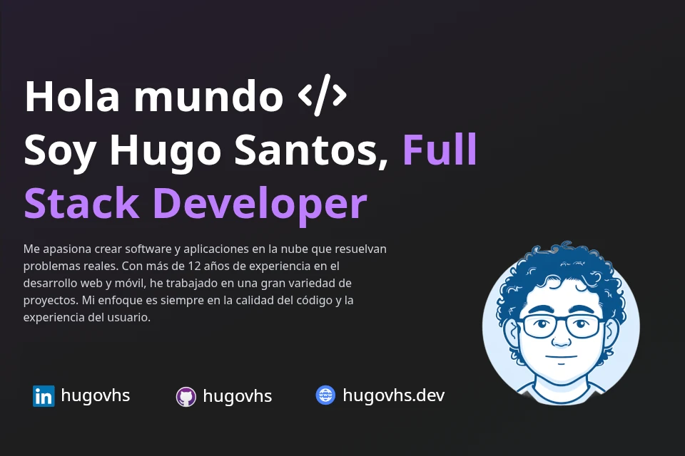 Home | Hugo Santos Dev
